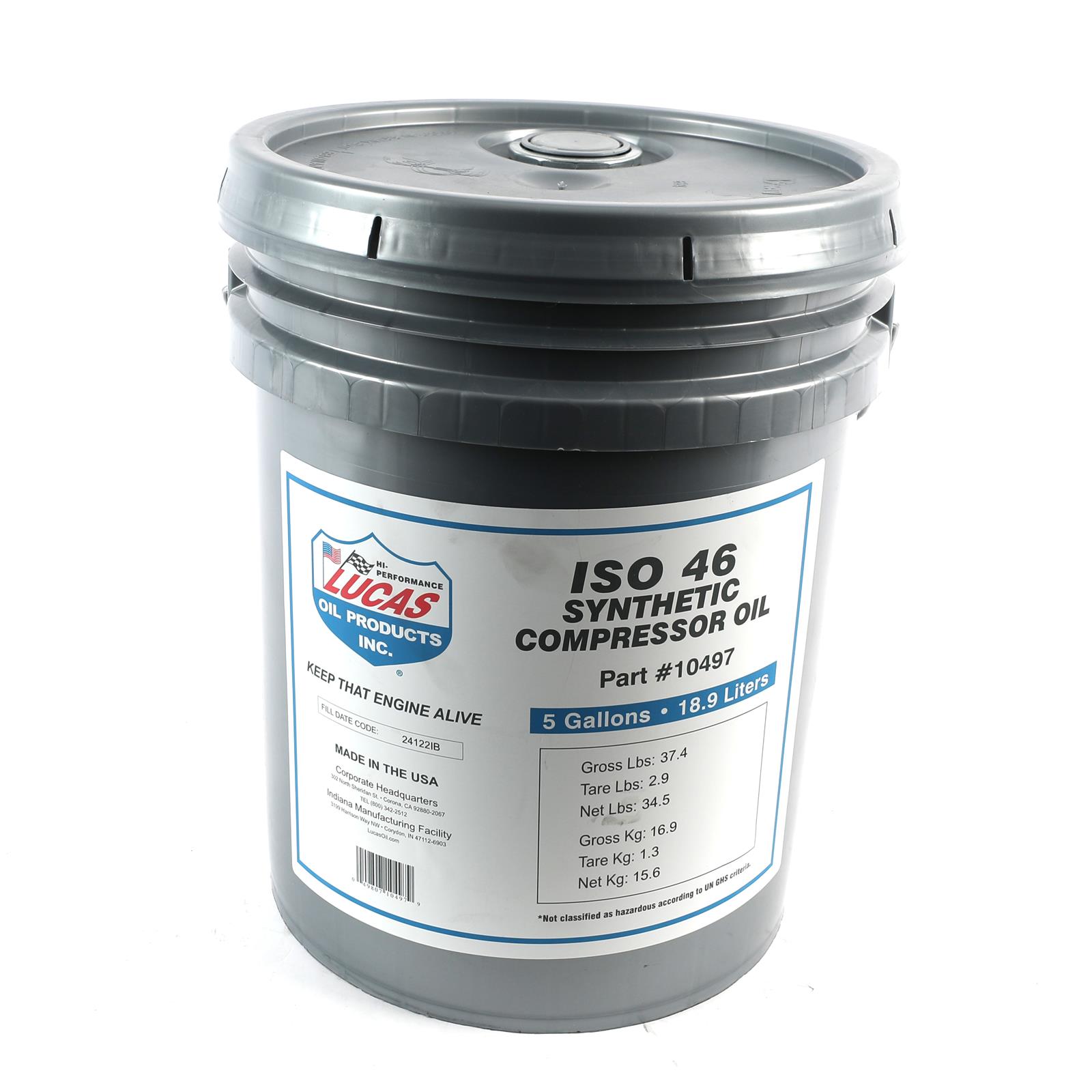 Lucas Oil 10497 Lucas Synthetic Compressor Oil | Summit Racing