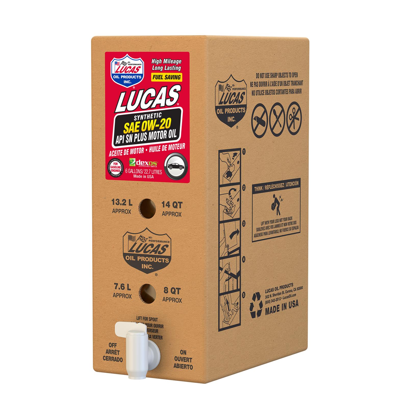 Lucas Oil 18003 Lucas High Performance Synthetic Oil | Summit Racing