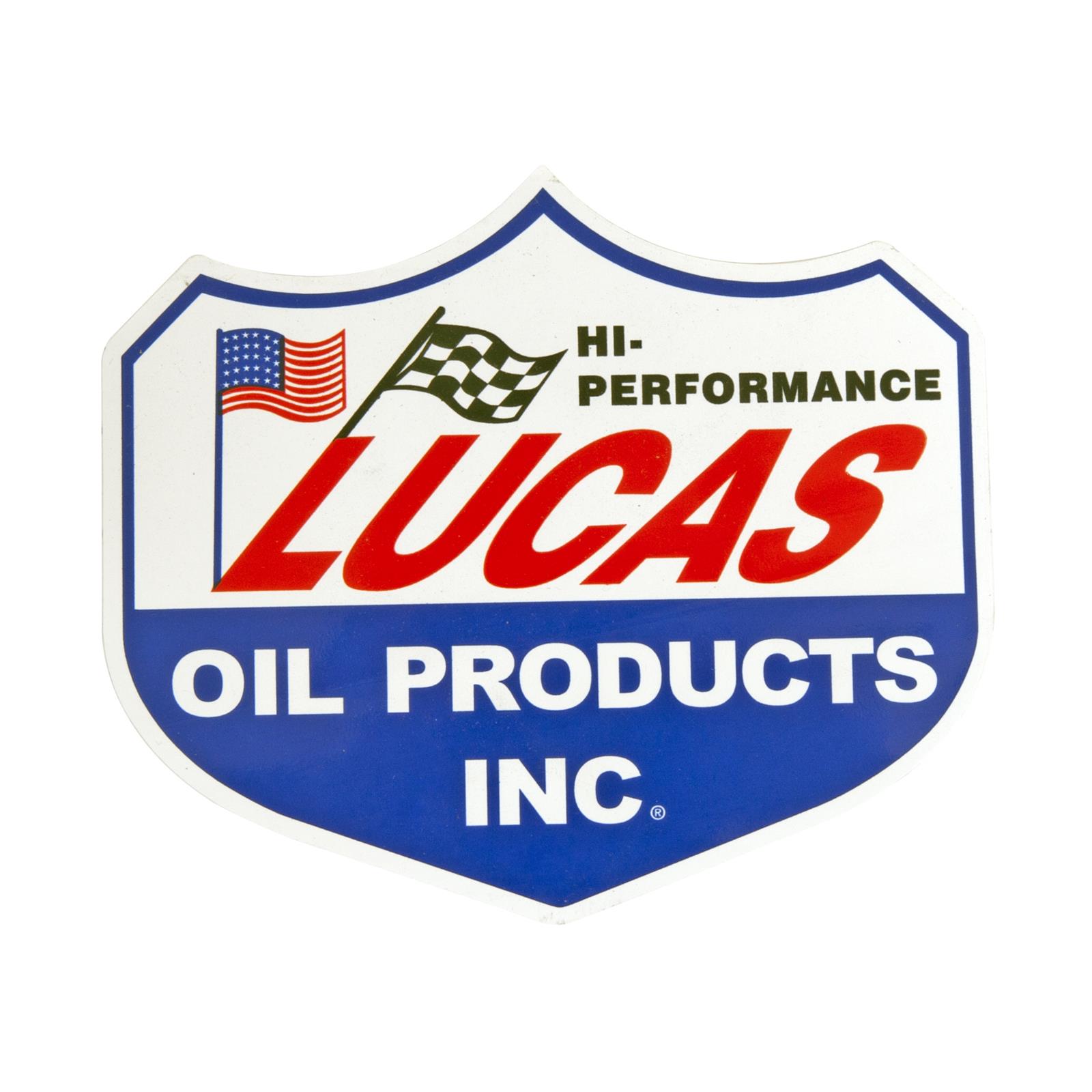Lucas Oil 72507 Lucas Decals | Summit Racing