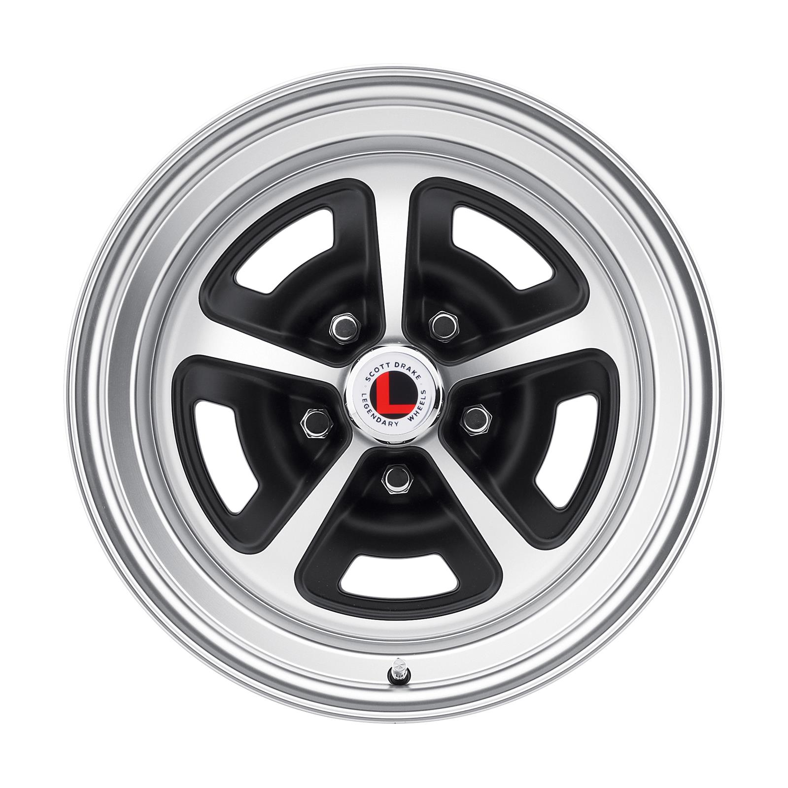 Legendary Wheels LW50-60854D Legendary Wheels Magnum 500 Satin Black ...