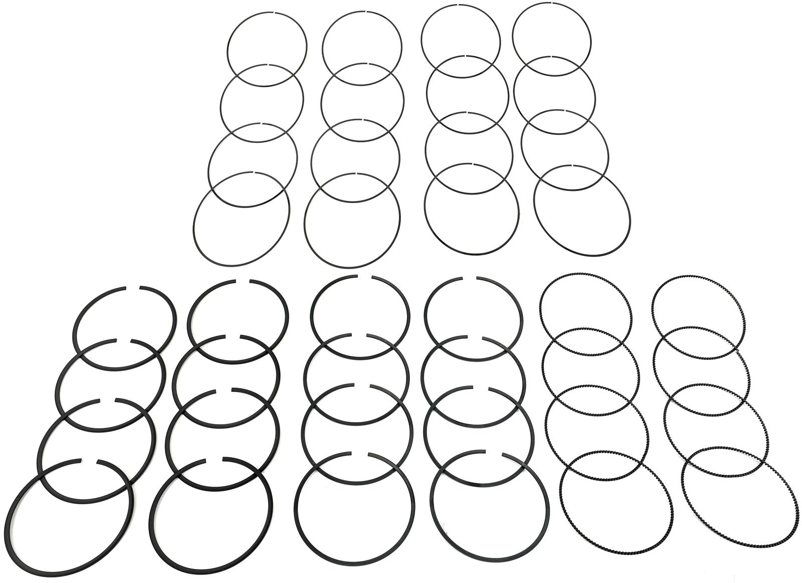 MAHLE Original 42083CP Mahle Original Premium Piston Ring Sets | Summit ...