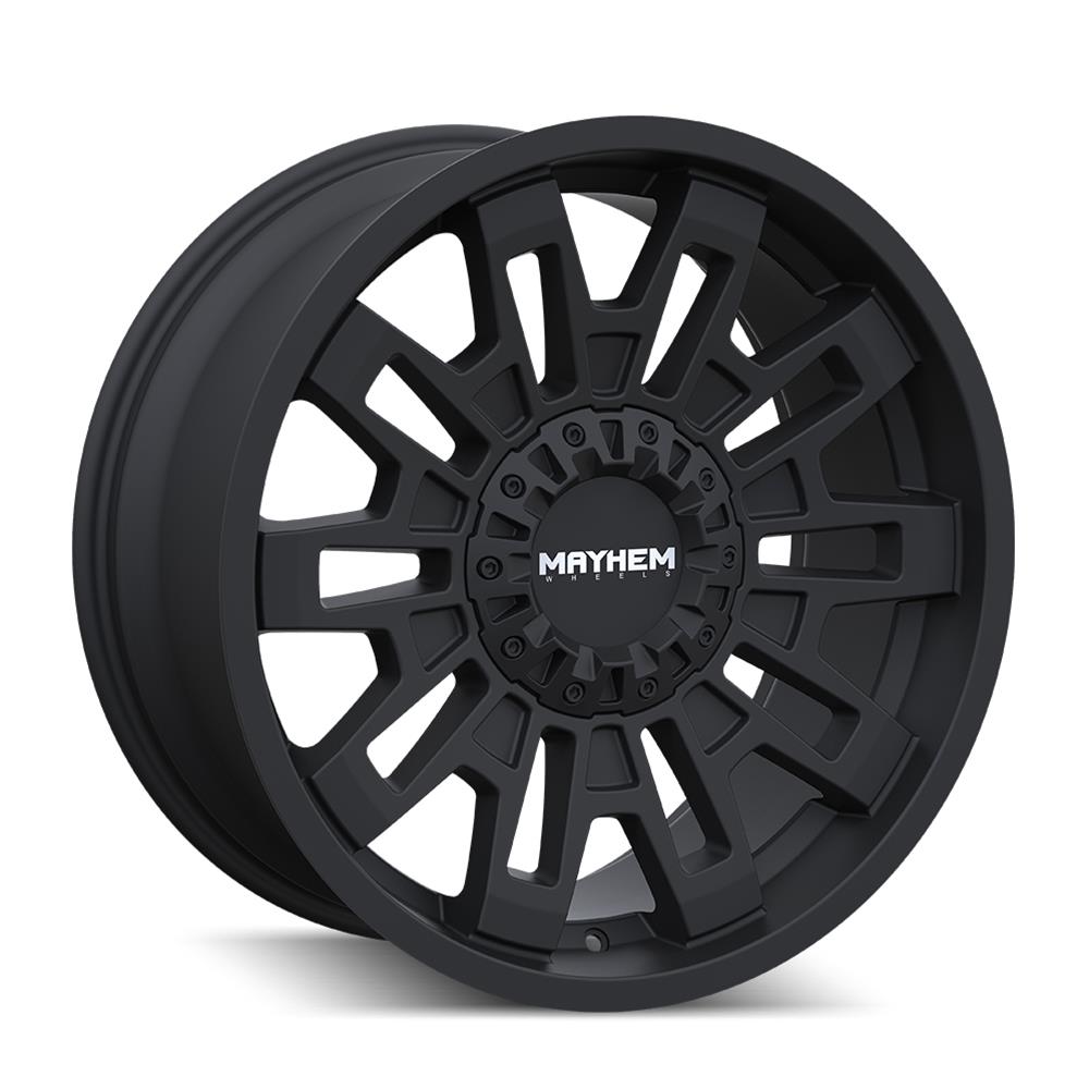 Mayhem Wheels 8113-2197MB Mayhem Cortex 8113 Matte Black Wheels ...