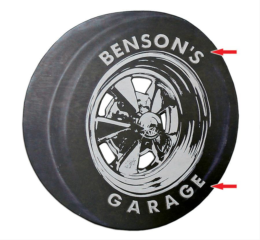 Summit Gifts CU-102MUM Personalized Tire and Wheel Wood Sign | Summit ...