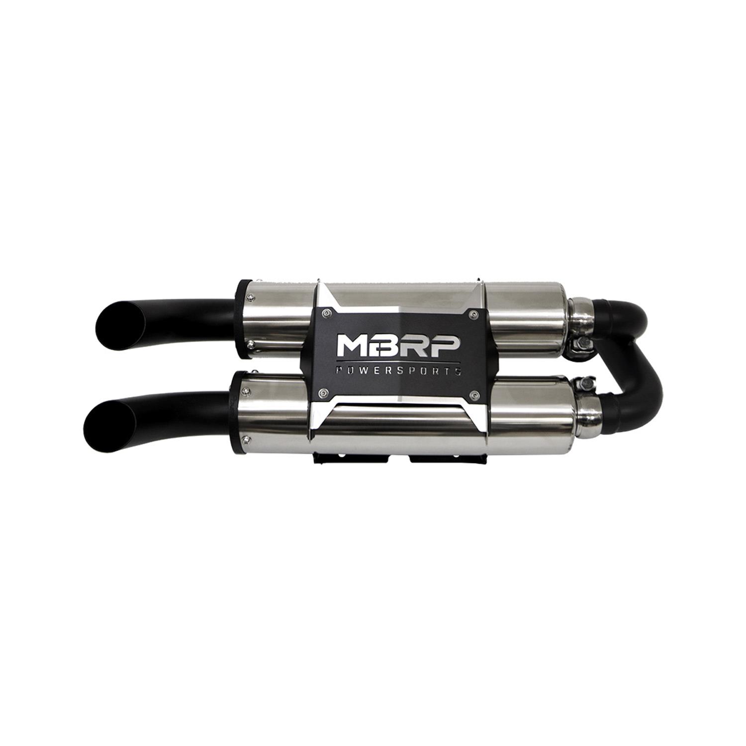 MBRP Performance Exhaust AT-9208PT MBRP PowerTech4 Dual Slip-On ...