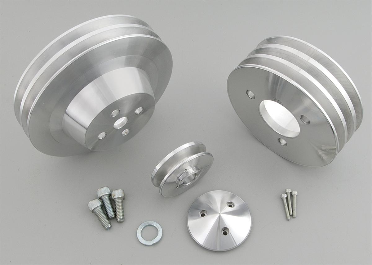 March Performance 1950 March Performance Ford V-Belt Pulley Kits ...