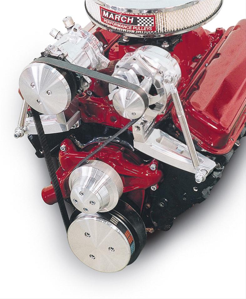 March Performance 20615 March Performance Serpentine Pulley Conversion ...