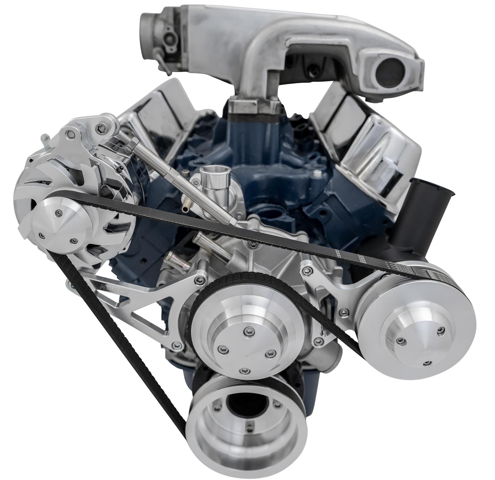 March Performance 30125 March Performance Serpentine Pulley Conversion ...