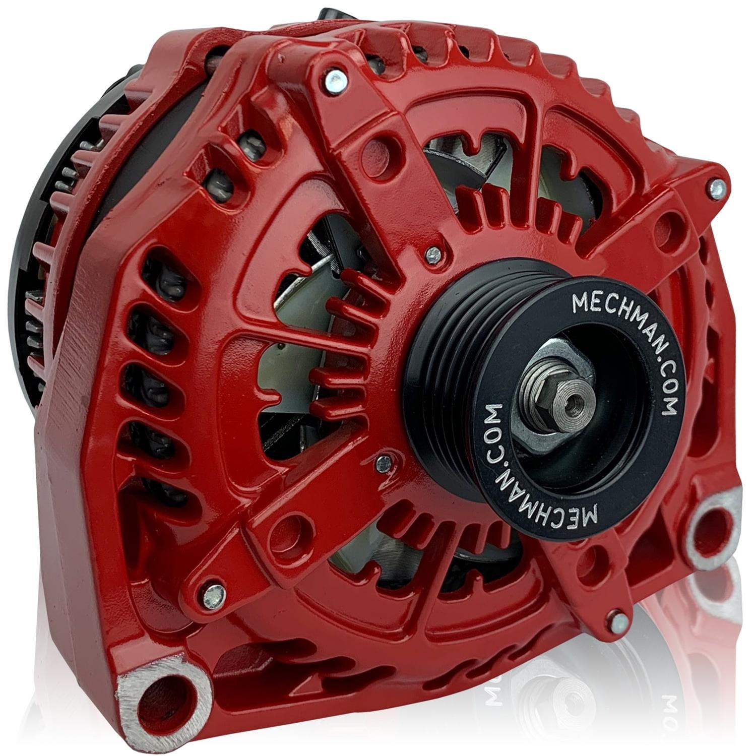 MechMan 8206400-RED MechMan Elite Series Cast Alternators | Summit Racing