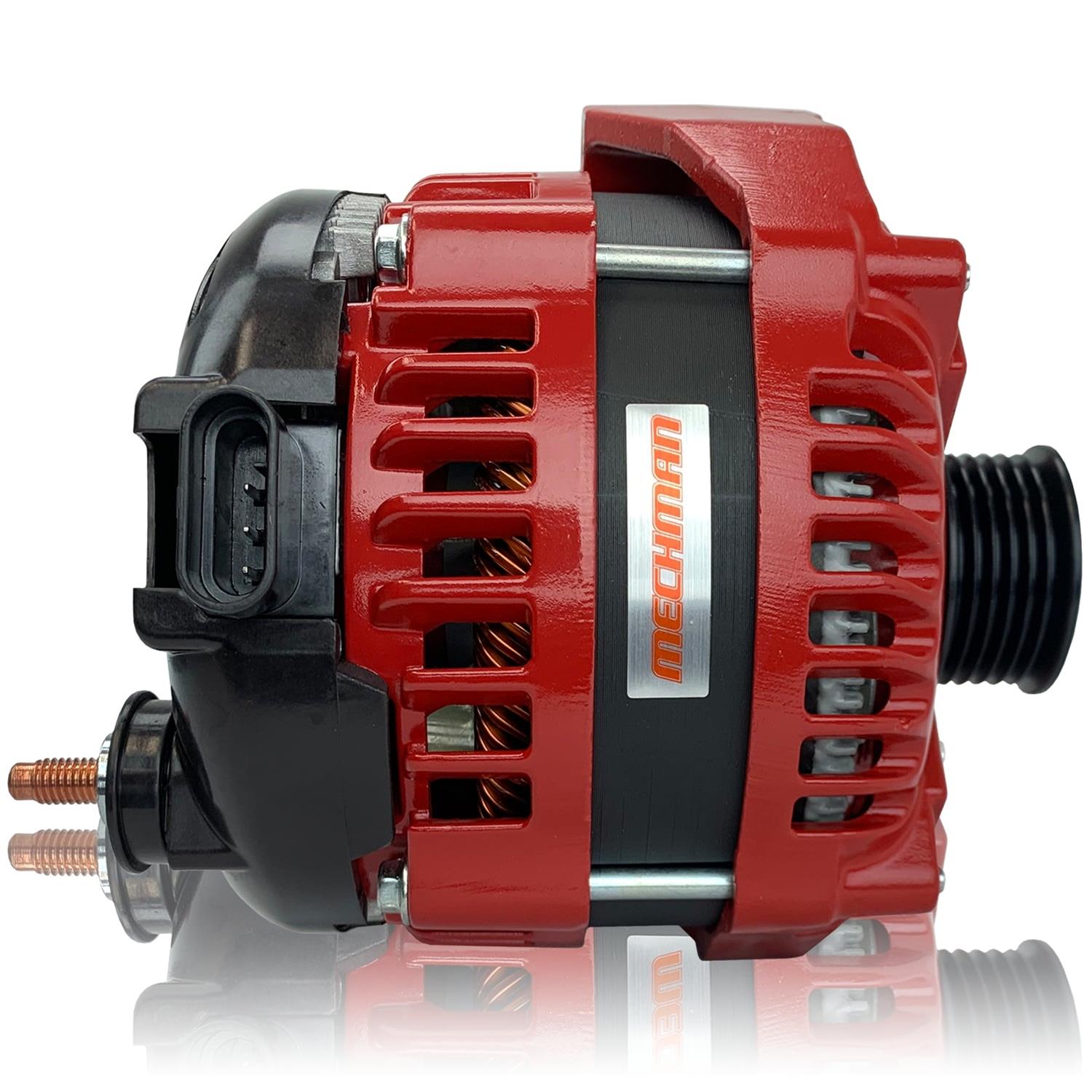 MechMan 8206400-RED MechMan Elite Series Cast Alternators | Summit Racing