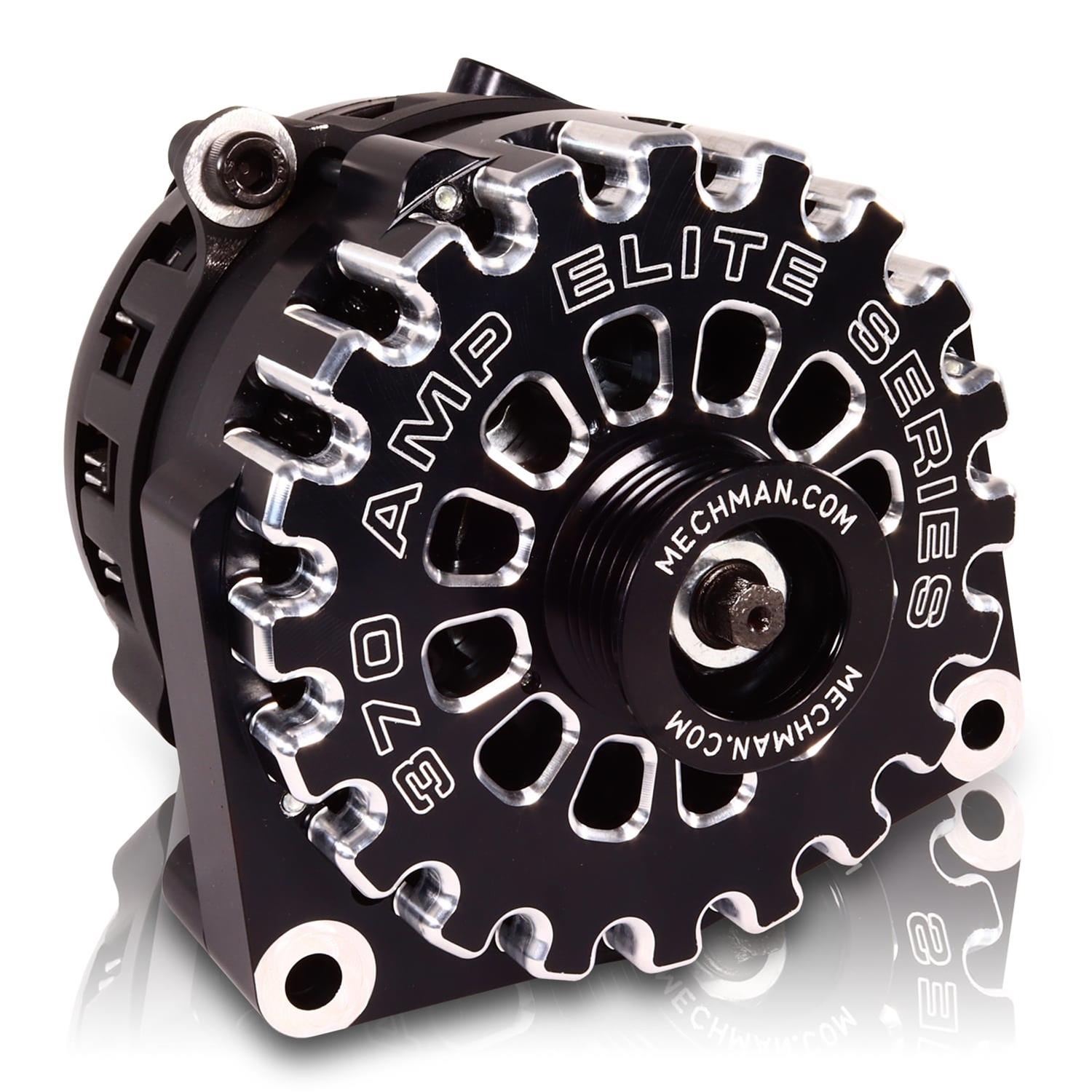 MechMan B8199370B MechMan Elite Series Billet Alternators | Summit Racing