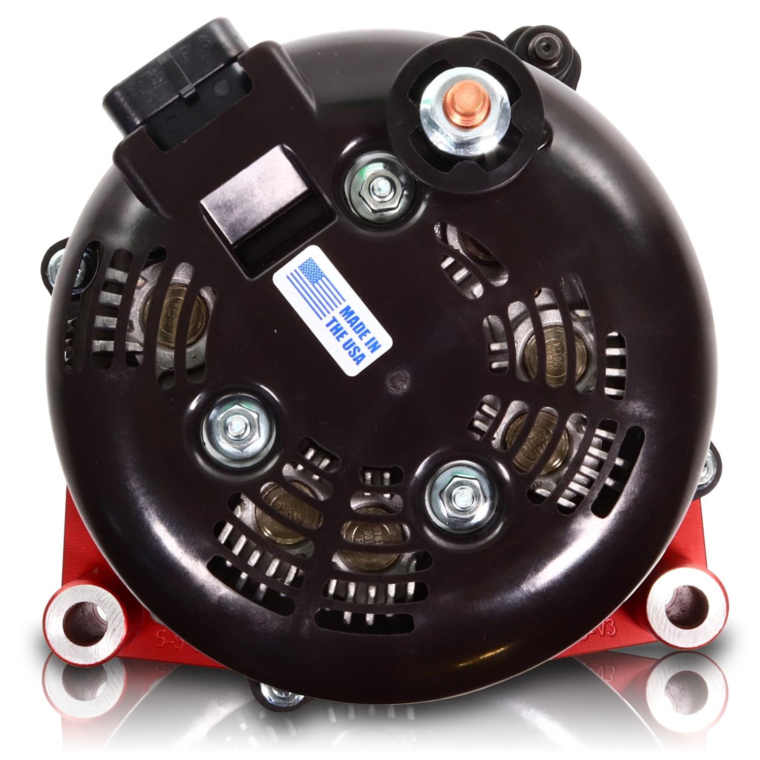 MechMan B8206400RD MechMan Elite Series Billet Alternators | Summit Racing