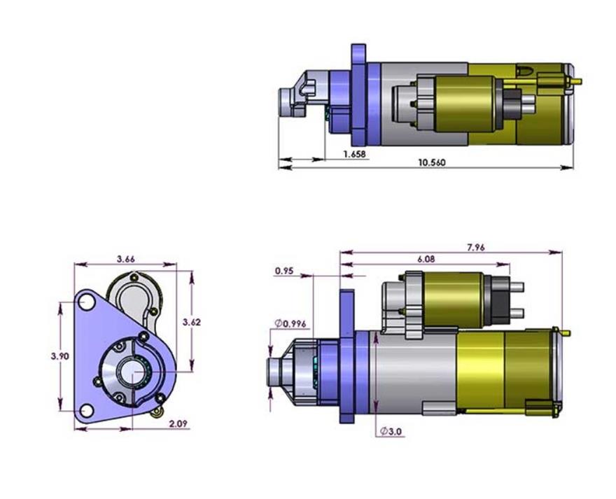 Meziere Enterprises TS306 Meziere True Start 300 Series High-Torque ...