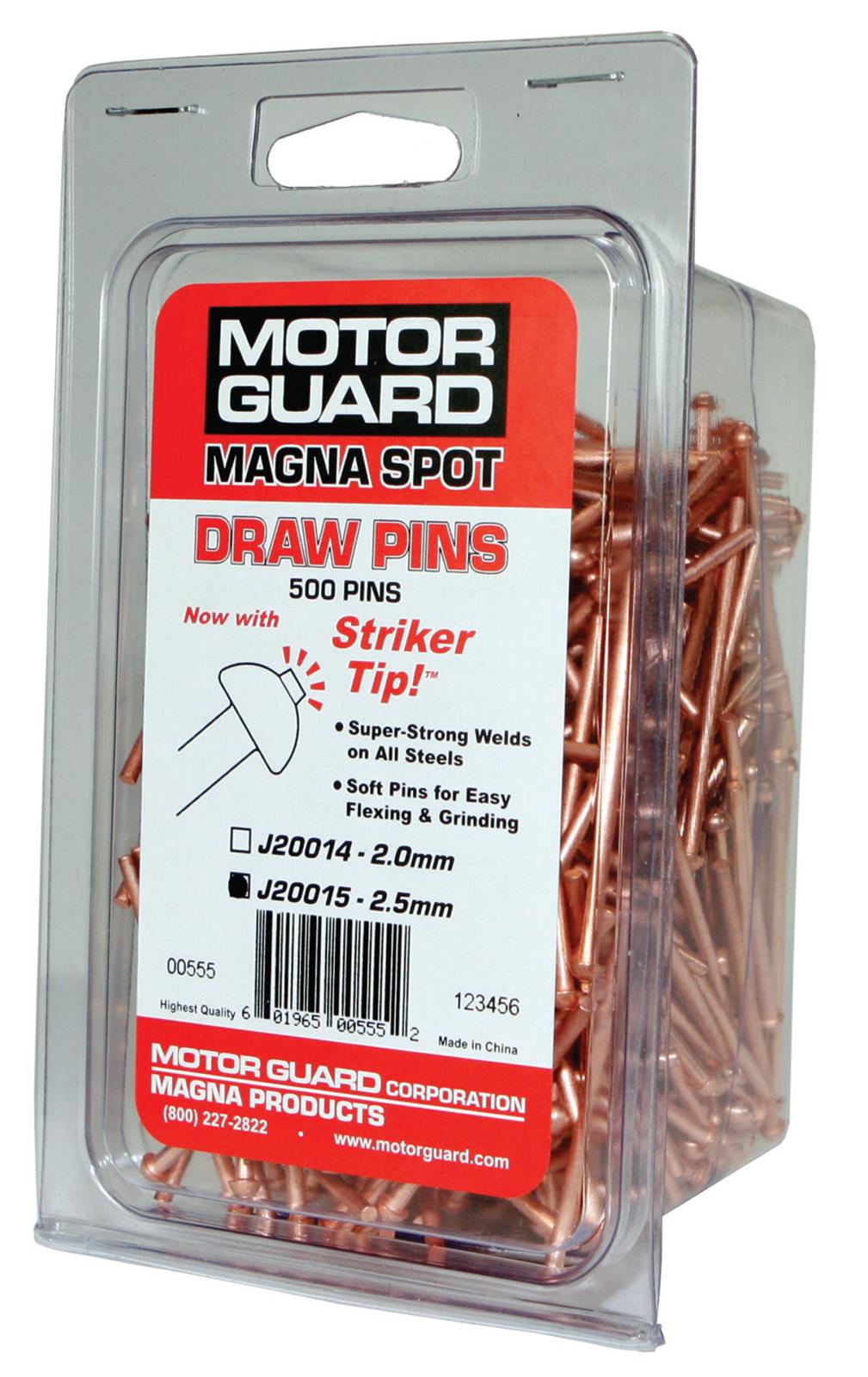 Motor Guard MCJ20015 Motor Guard Magna-Spot Draw Pins | Summit Racing