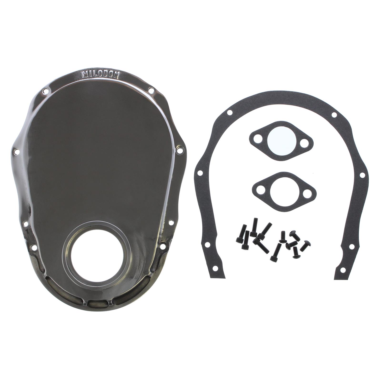 Milodon 14870 Milodon Aluminum Timing Covers | Summit Racing