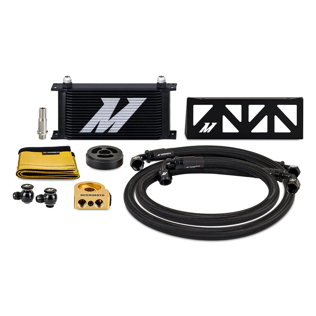 Mishimoto MMOC-BRZ-22TBK Mishimoto Oil Cooler Kits | Summit Racing