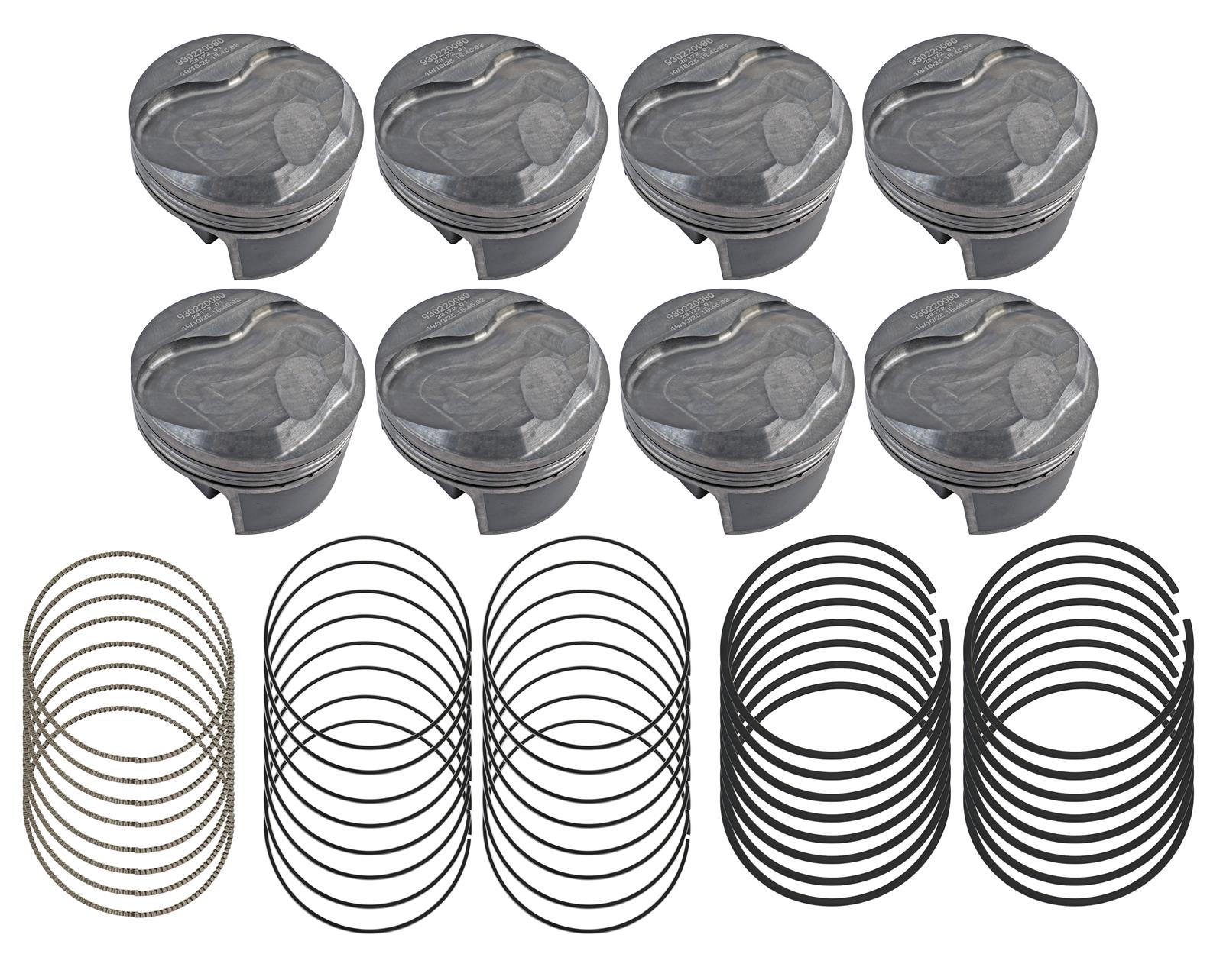 Mahle 930220080 Mahle PowerPak Piston and Ring Kits | Summit Racing