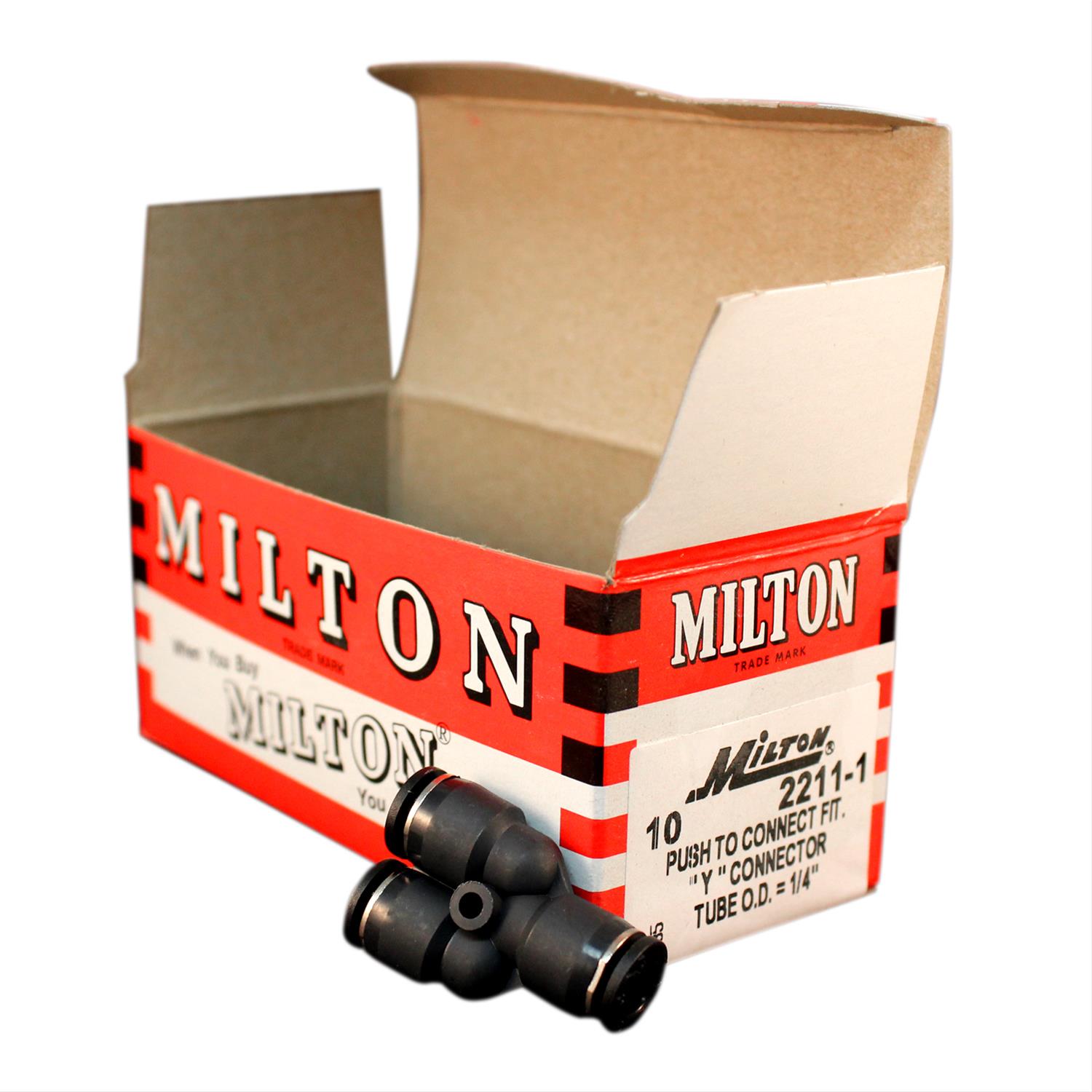 Milton Industries 2211-1 Milton Push-to-Connect Fittings | Summit Racing