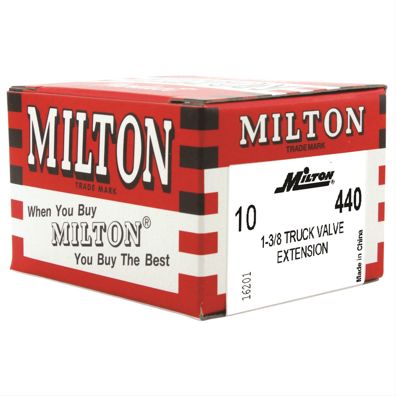 Milton Industries 440 Milton Valve Stem Extensions | Summit Racing