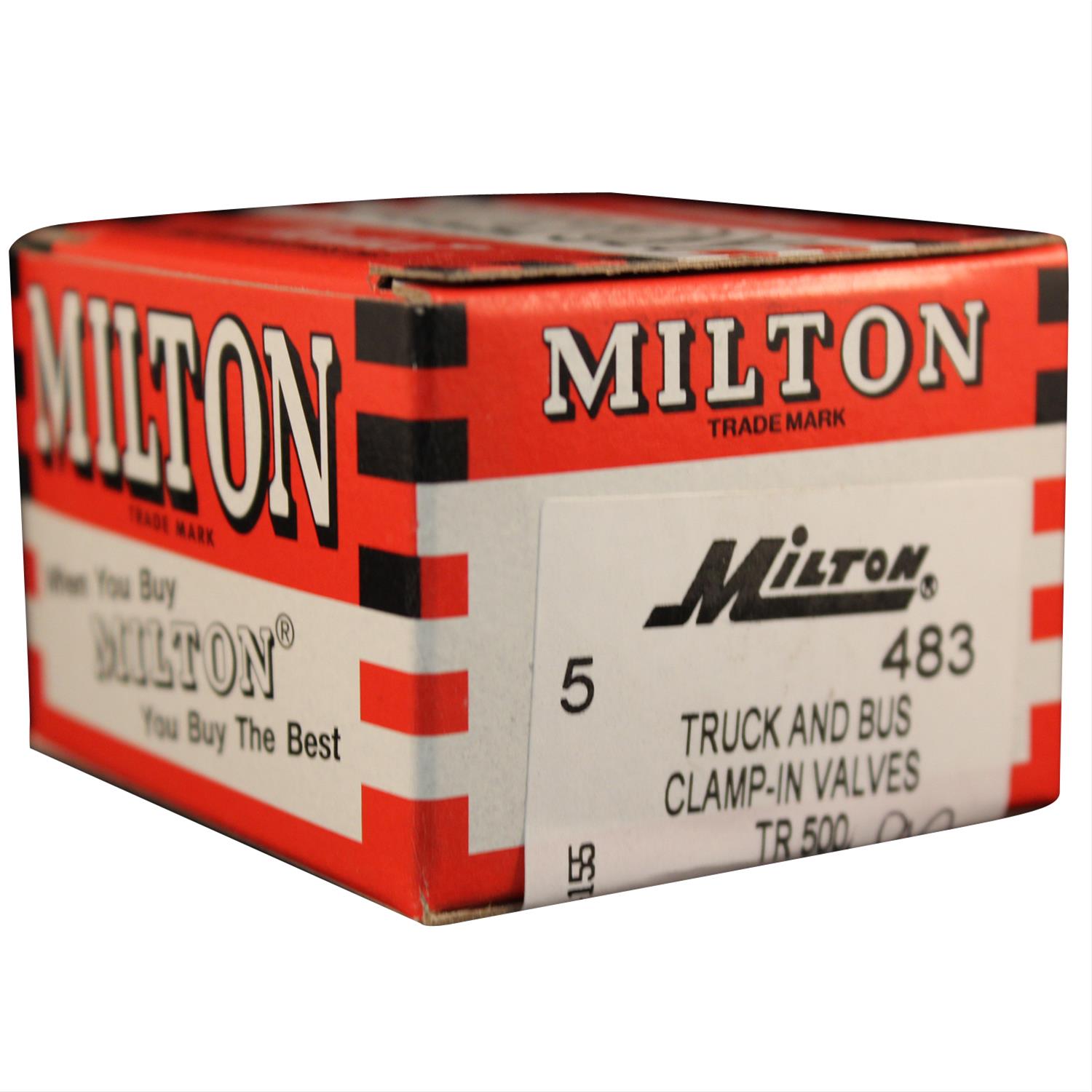Milton Industries 483 Milton Tubeless Tire Valves | Summit Racing