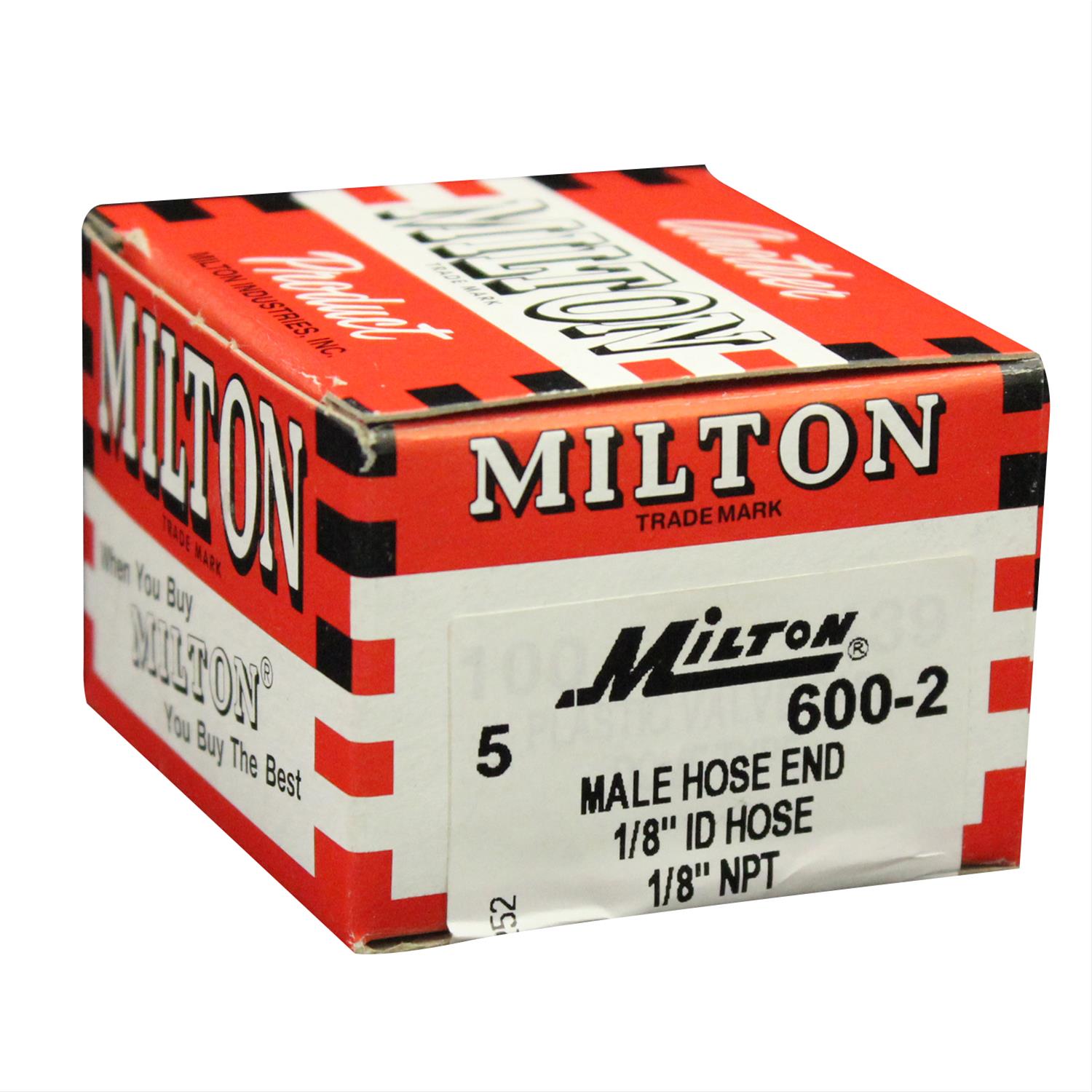 Milton Industries 600-2 Milton Hose End Fittings | Summit Racing