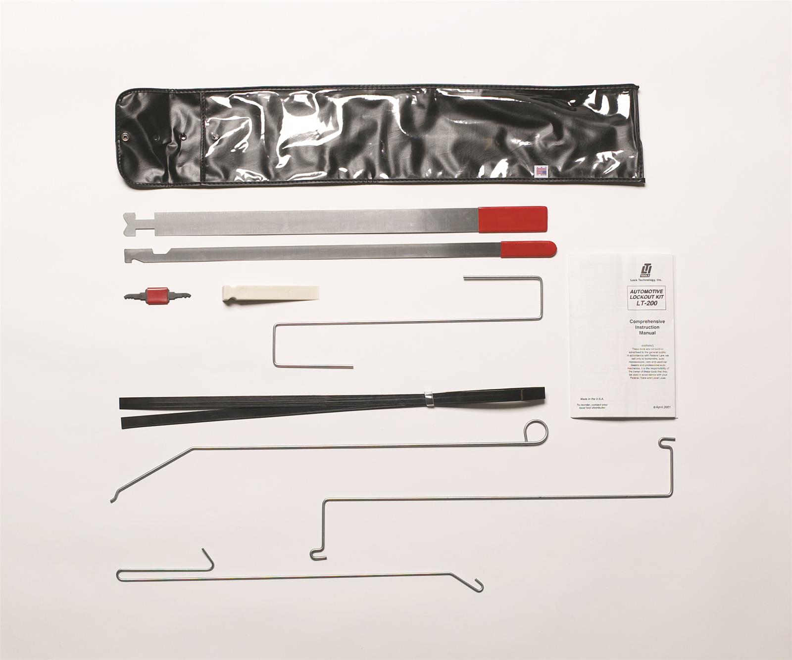 Milton Industries LT-200 Milton 9-piece Mini Master Lock Out Tool Kits | Summit Racing