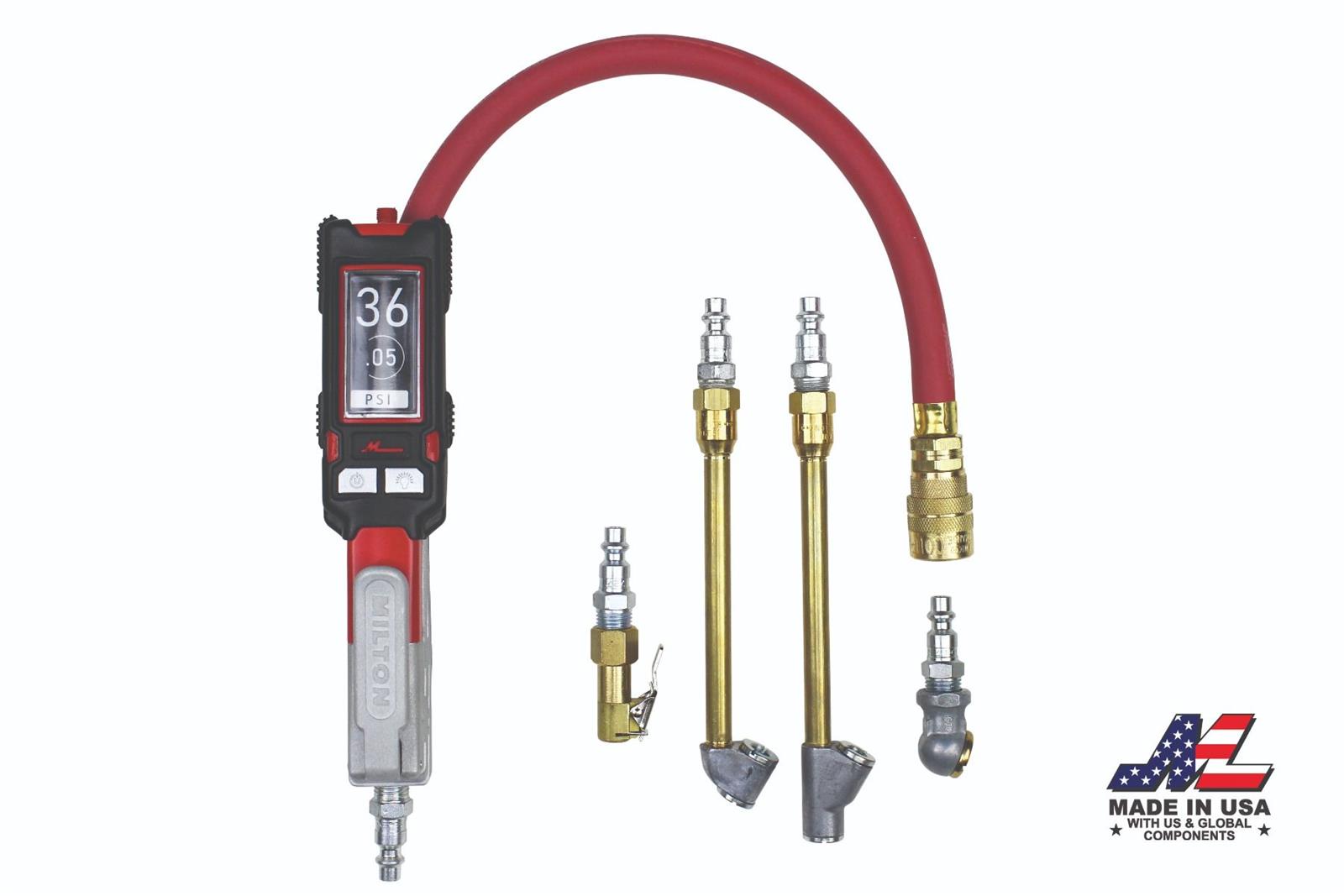 Milton Industries S-580EKIT Milton Precision Digital Tire Inflator and ...