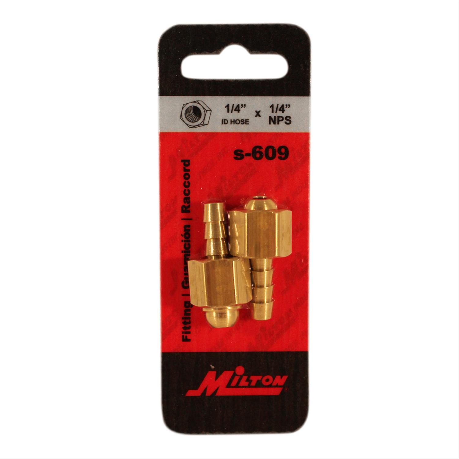 Milton Industries S-609 Milton Swivel Hose End Fittings | Summit Racing