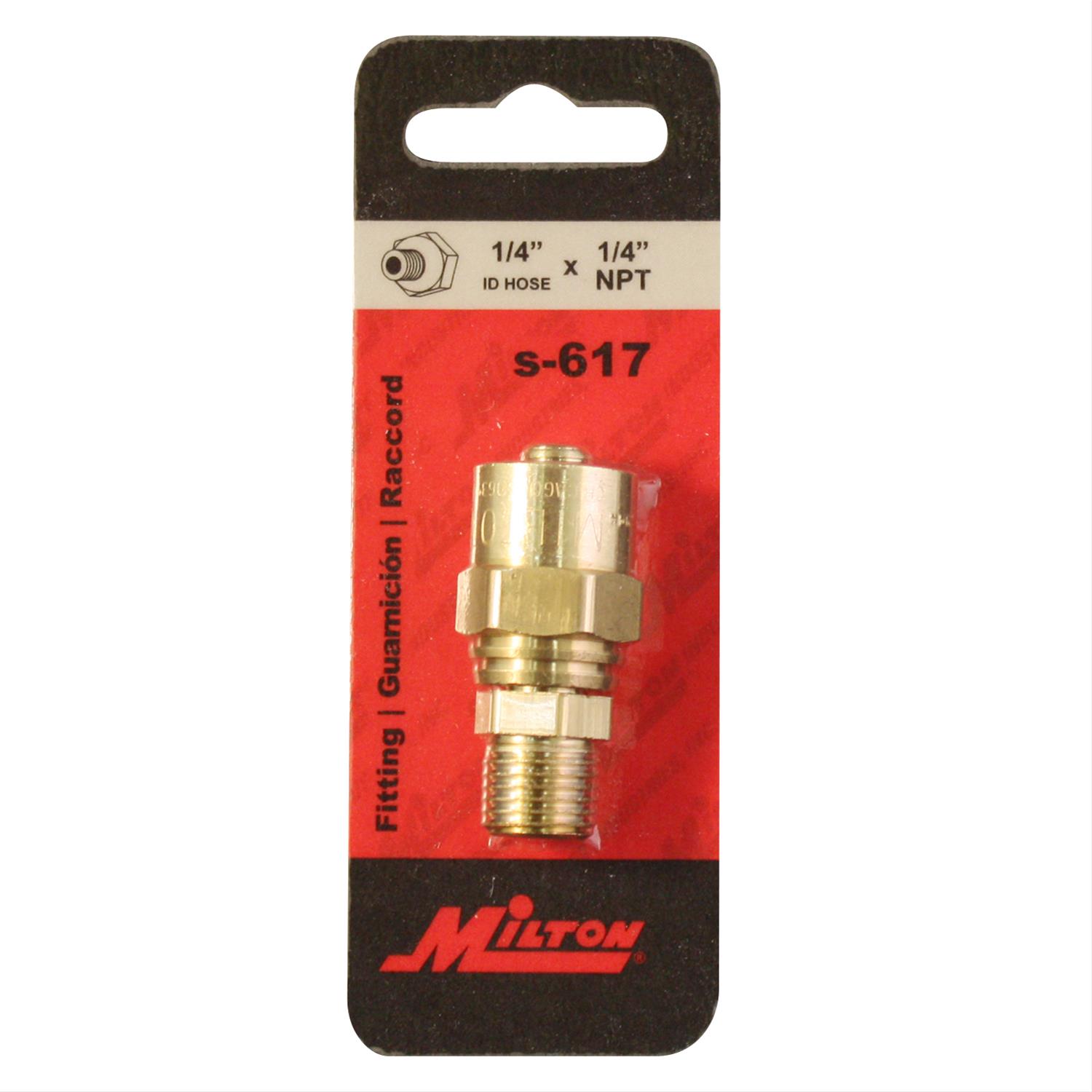 Milton Industries S-617 Milton Reusable Hose End Fittings | Summit Racing