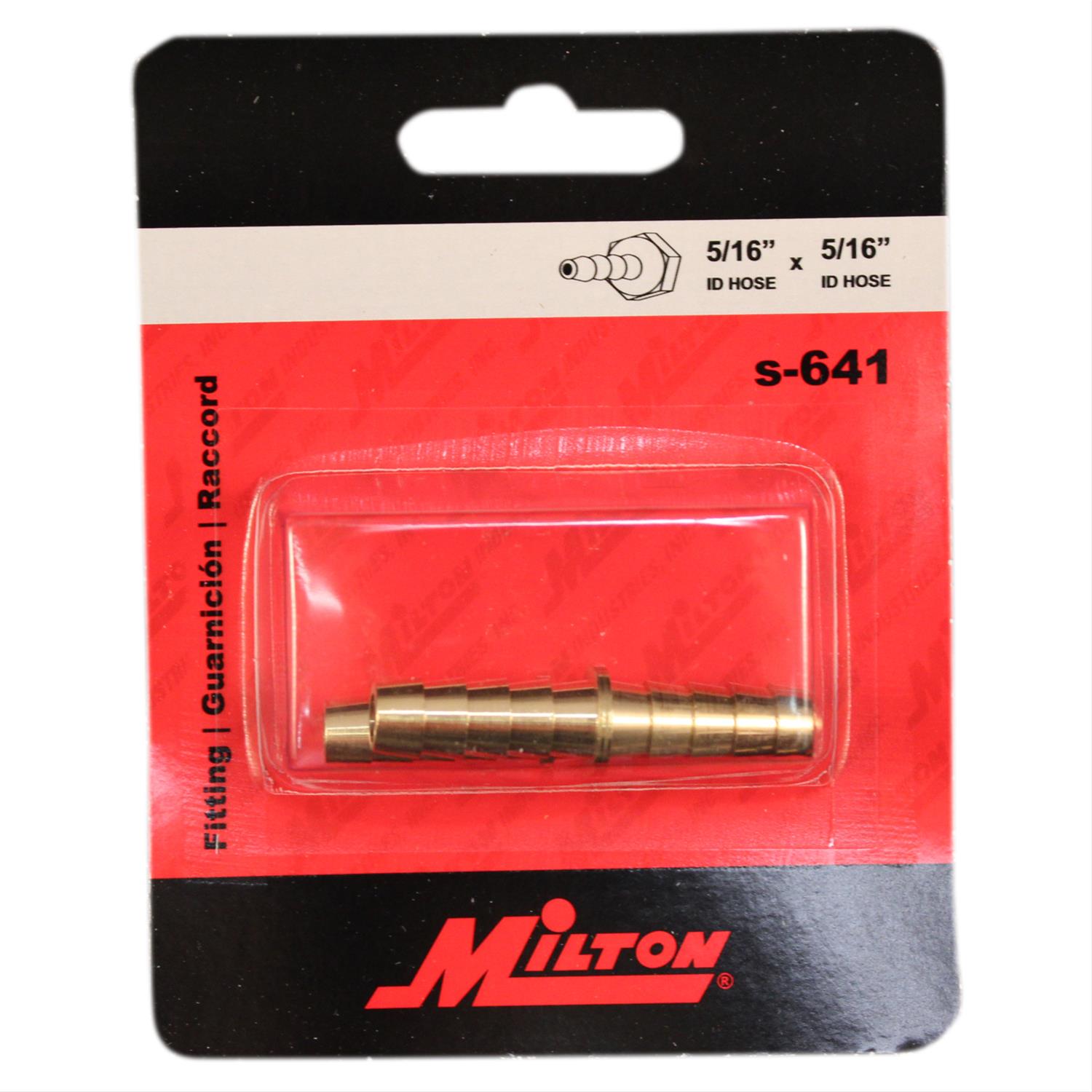 Milton Industries S-641 Milton Hose Mender Fittings | Summit Racing