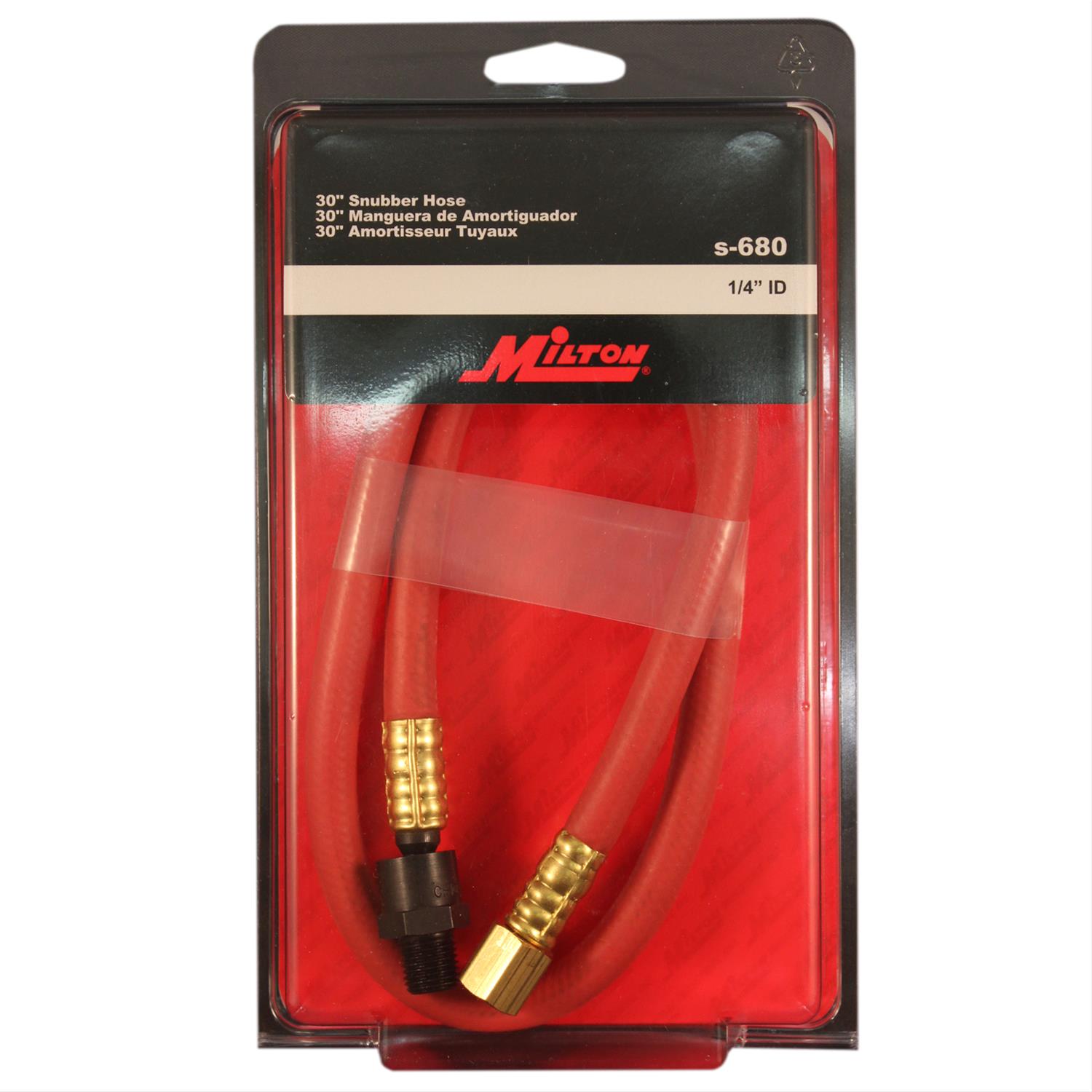 Milton Industries S-680 Milton Snubber Hoses | Summit Racing