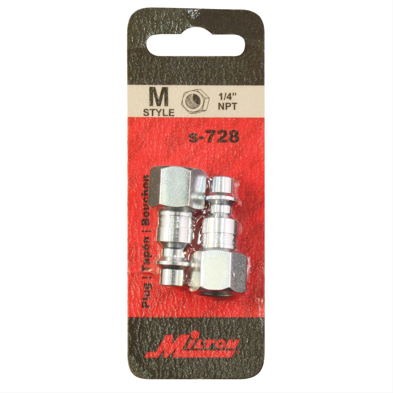 Milton Industries S-728 Milton M-Style Plugs | Summit Racing