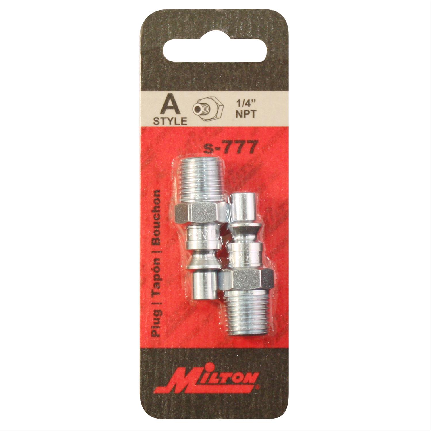 Milton Industries S-777 Milton A-Style Plugs | Summit Racing