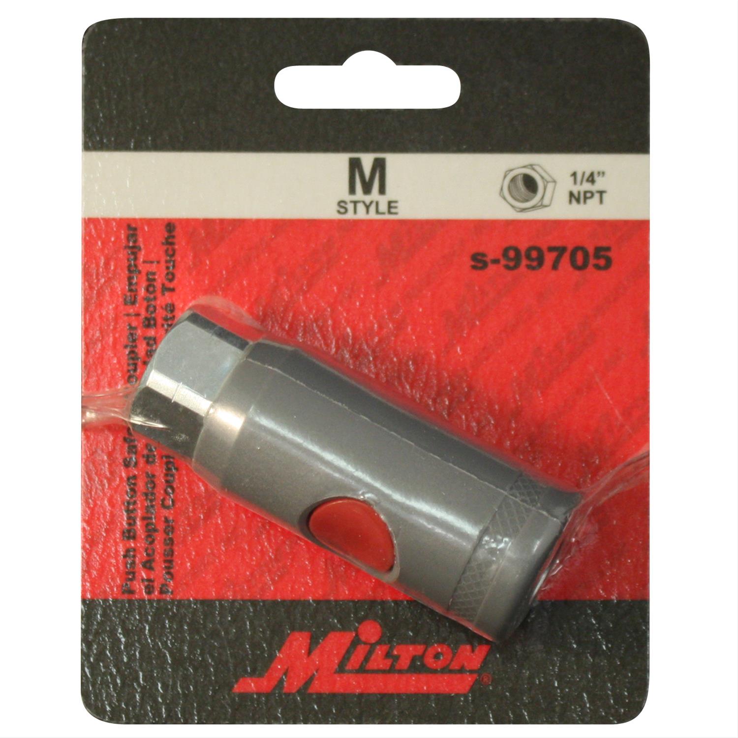 Milton Industries S-99705 Milton Safety Couplers | Summit Racing