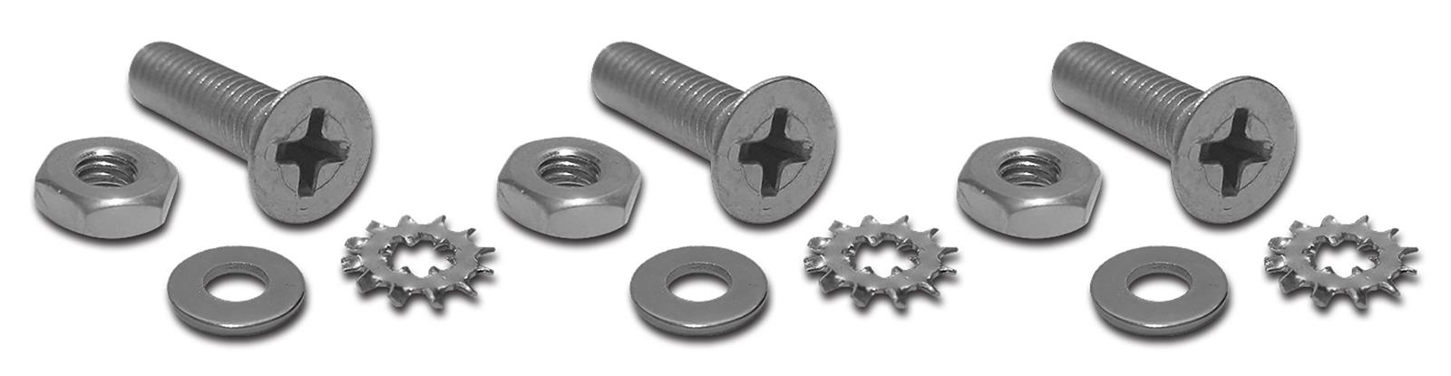 CA K1258 CA License Plate Light Screws | Summit Racing