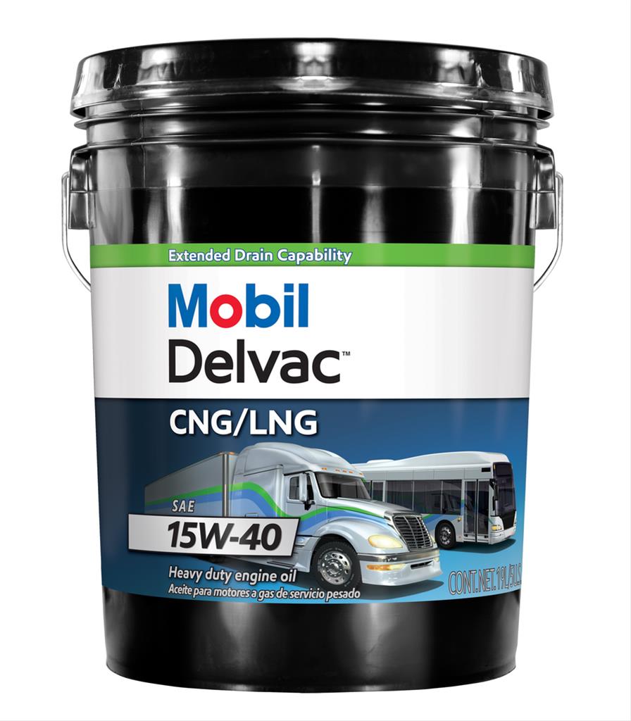Mobil 121113 Mobil Delvac CNG/LNG Motor Oil | Summit Racing