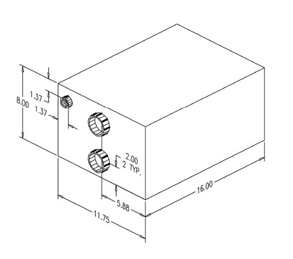 Moeller 41206 Moeller Marine Waste Tanks | Summit Racing