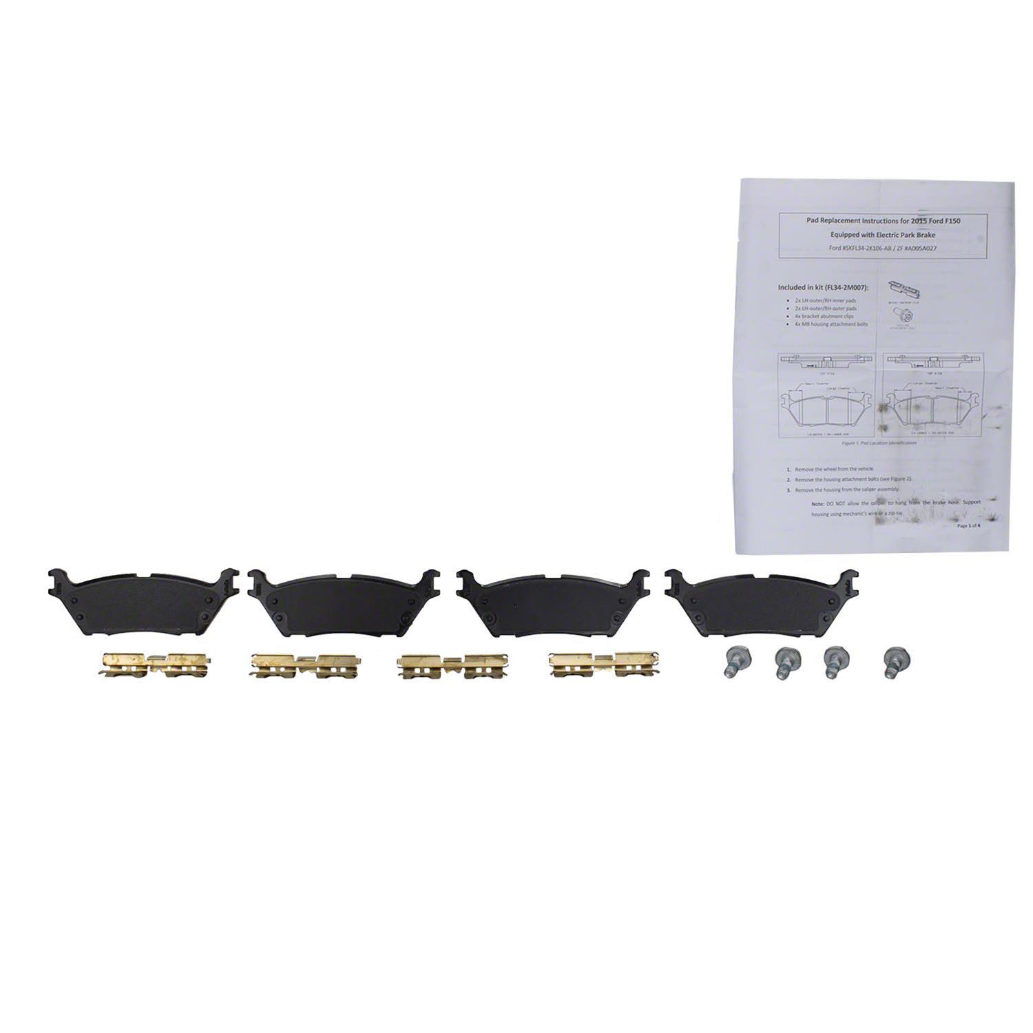 Motorcraft FL3Z2200E Motorcraft Standard Premium Brake Pads | Summit Racing