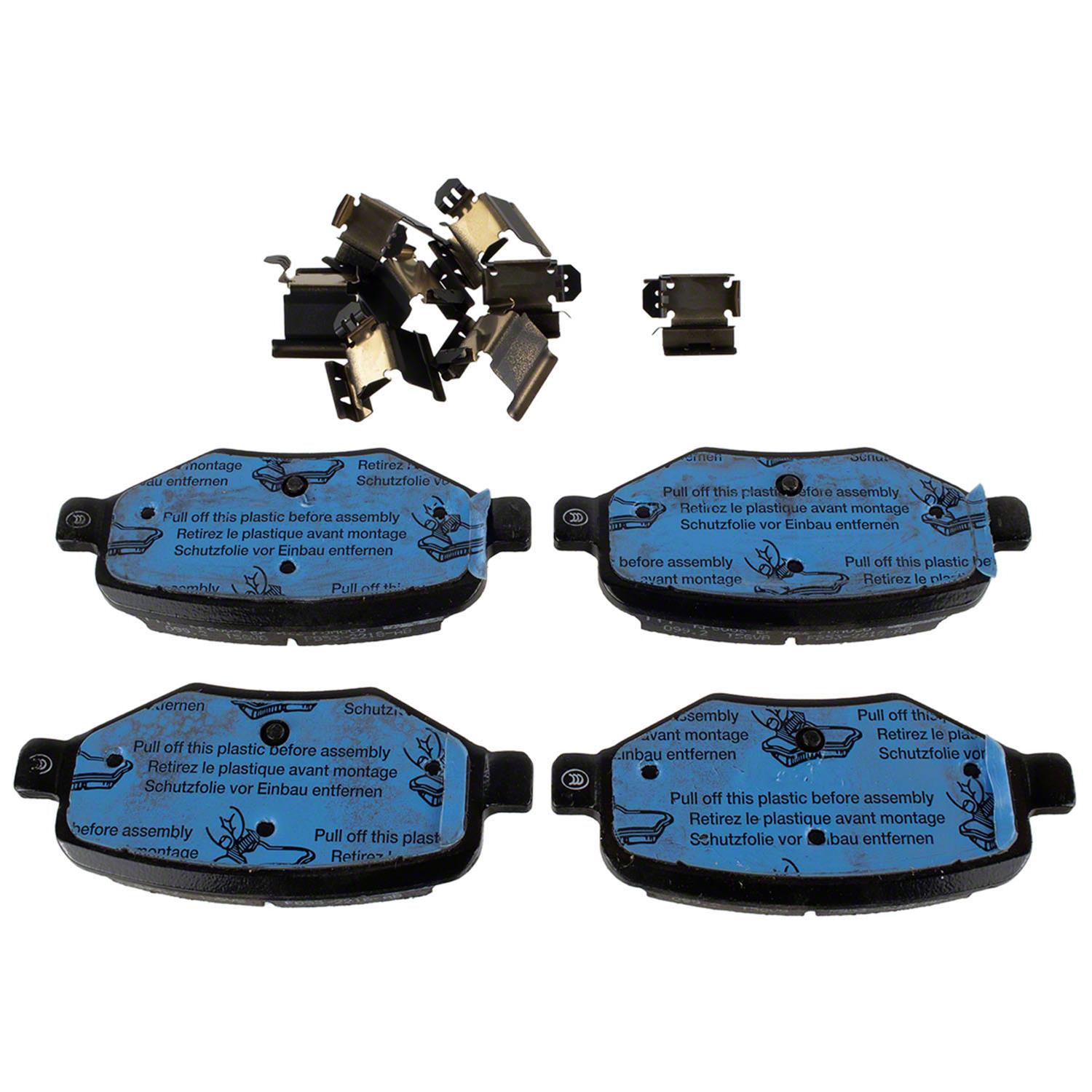 Motorcraft FG1Z2200B Motorcraft Standard Premium Brake Pads | Summit Racing