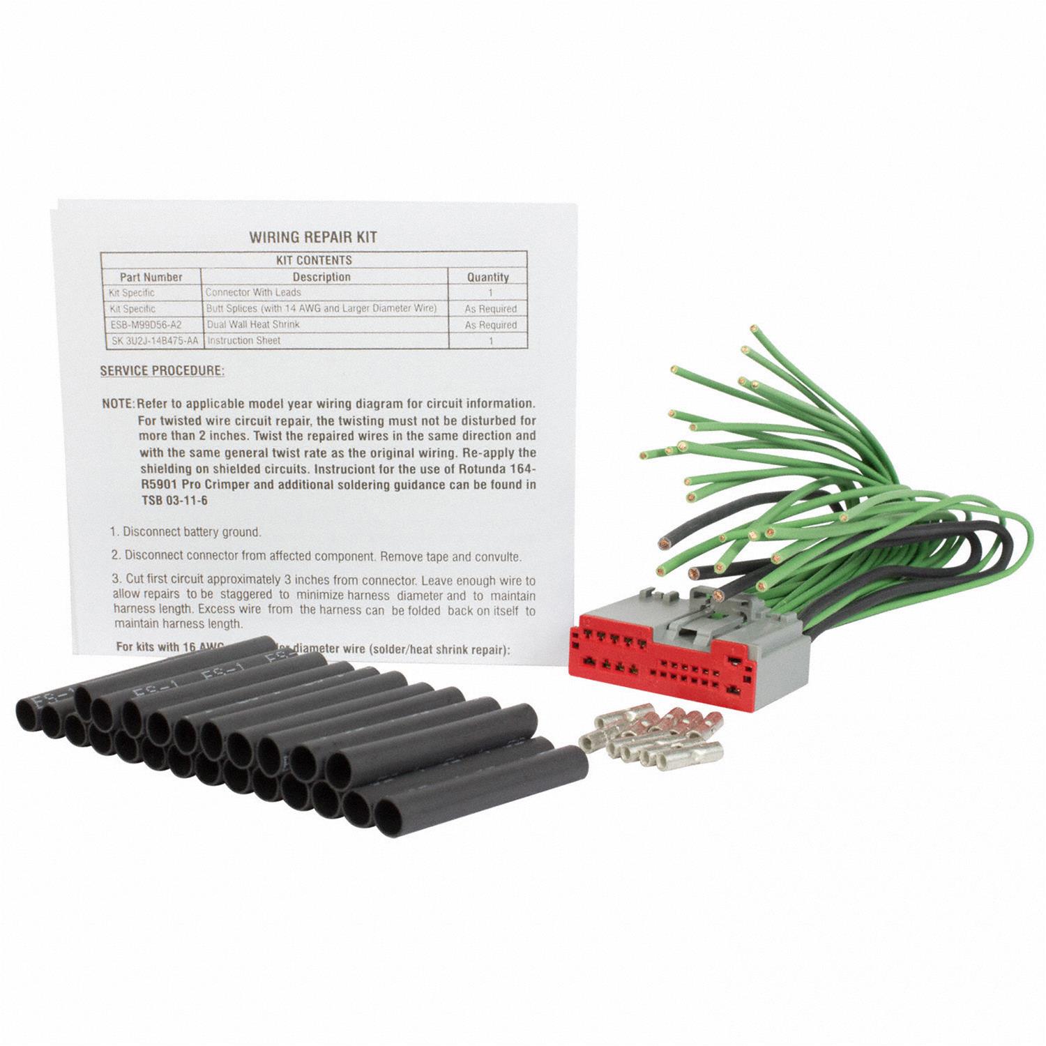 Motorcraft 9U2Z14S411YA Motorcraft Wiring Connectors | Summit Racing