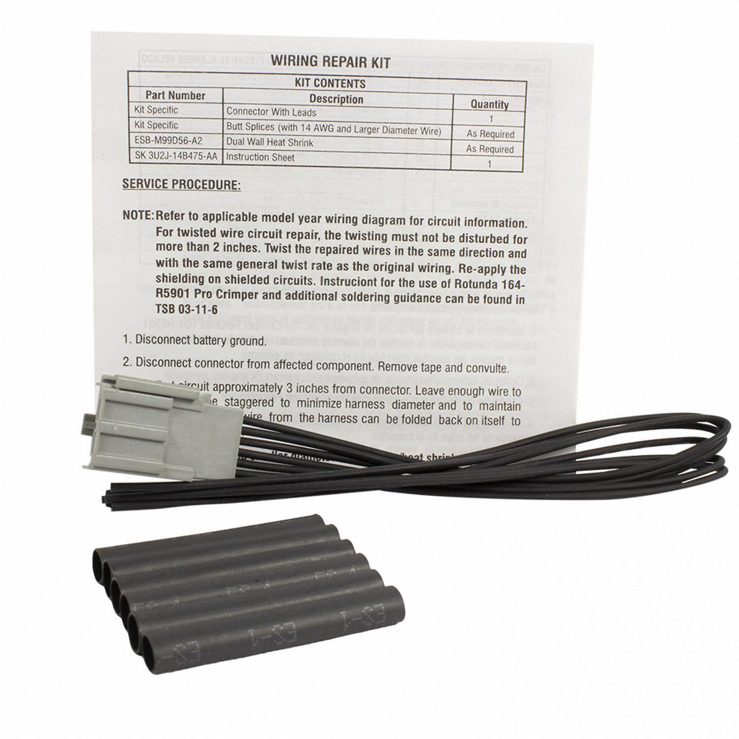 Motorcraft AU2Z14S411AJA Motorcraft Wiring Connectors | Summit Racing