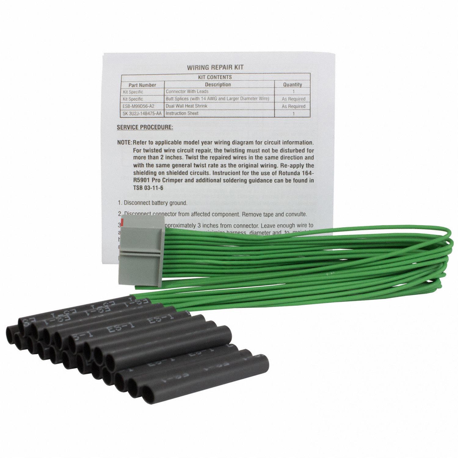 Motorcraft 3U2Z14S411FCB Motorcraft Wiring Connectors | Summit Racing