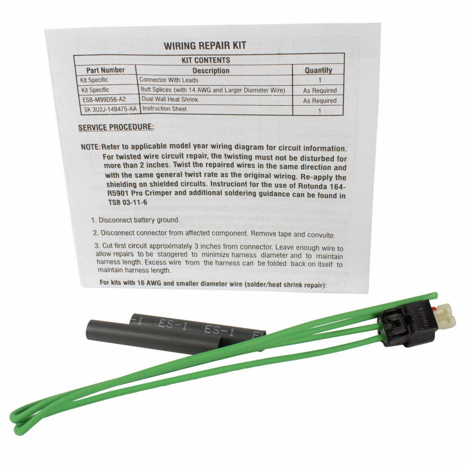 Motorcraft CU2Z14S411CA Motorcraft Wiring Connectors | Summit Racing