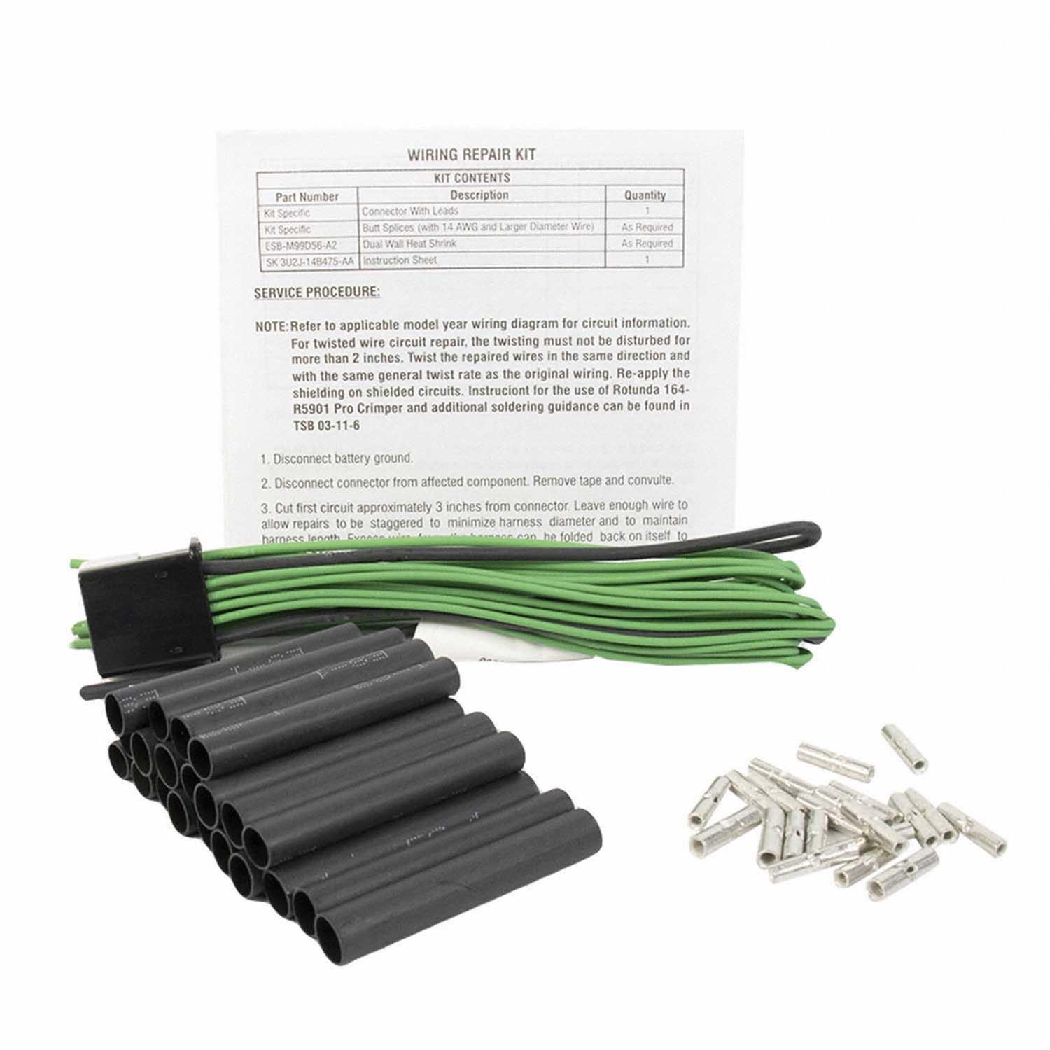 Motorcraft FU2Z14S411RB Motorcraft Wiring Connectors | Summit Racing