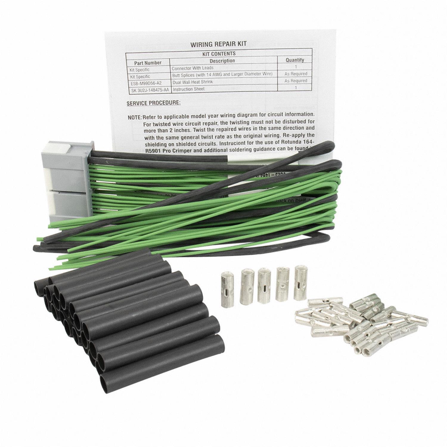 Motorcraft JU2Z14S411ATA Motorcraft Wiring Connectors | Summit Racing