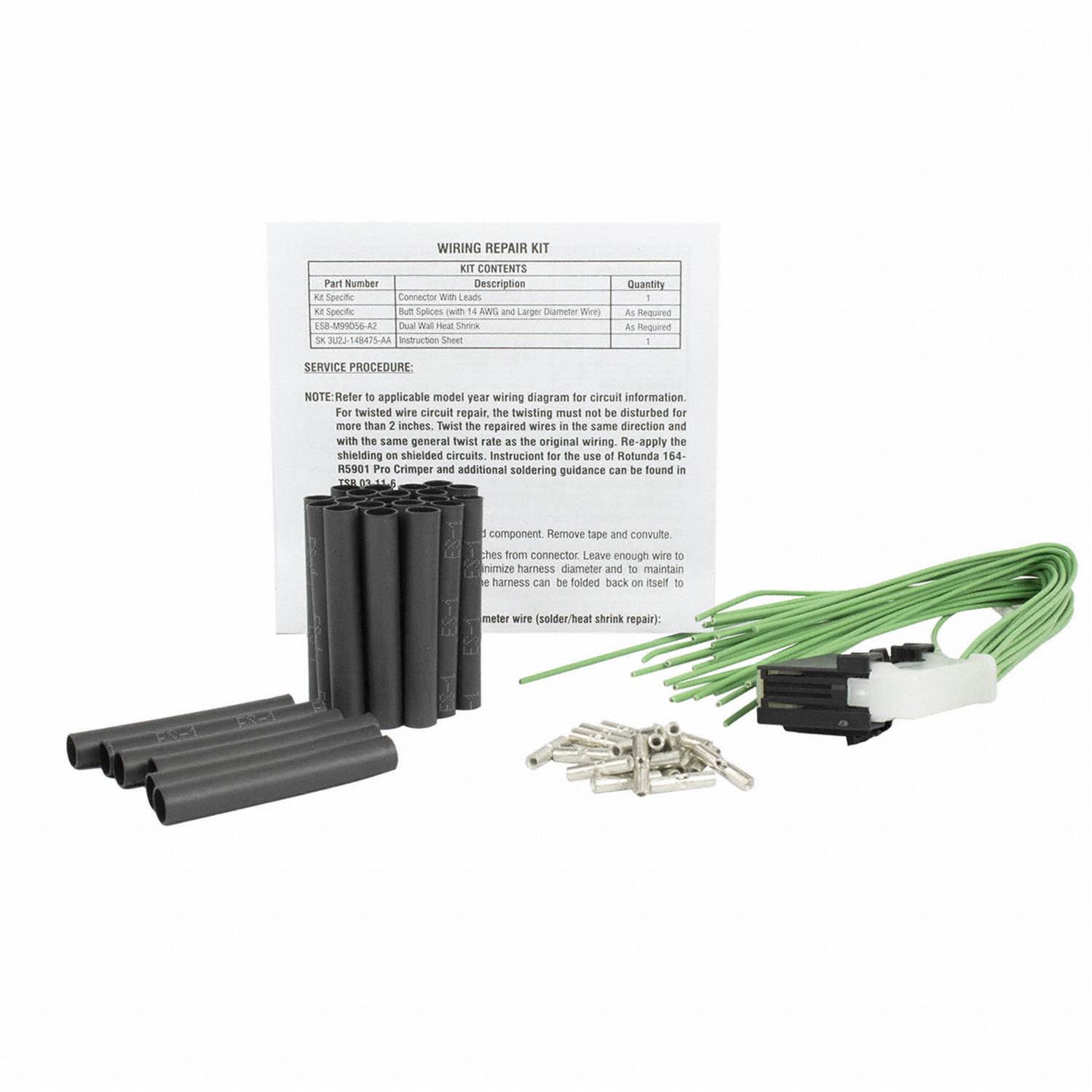 Motorcraft KU2Z14S411AA Motorcraft Wiring Connectors | Summit Racing