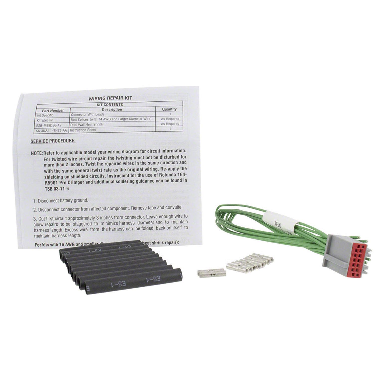 Motorcraft 3U2Z14S411LSC Motorcraft Wiring Connectors | Summit Racing