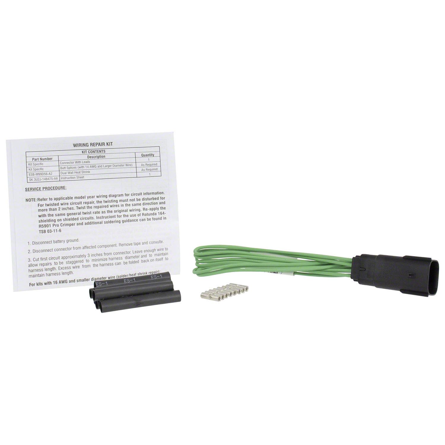 Motorcraft FU2Z14S411DC Motorcraft Wiring Connectors | Summit Racing