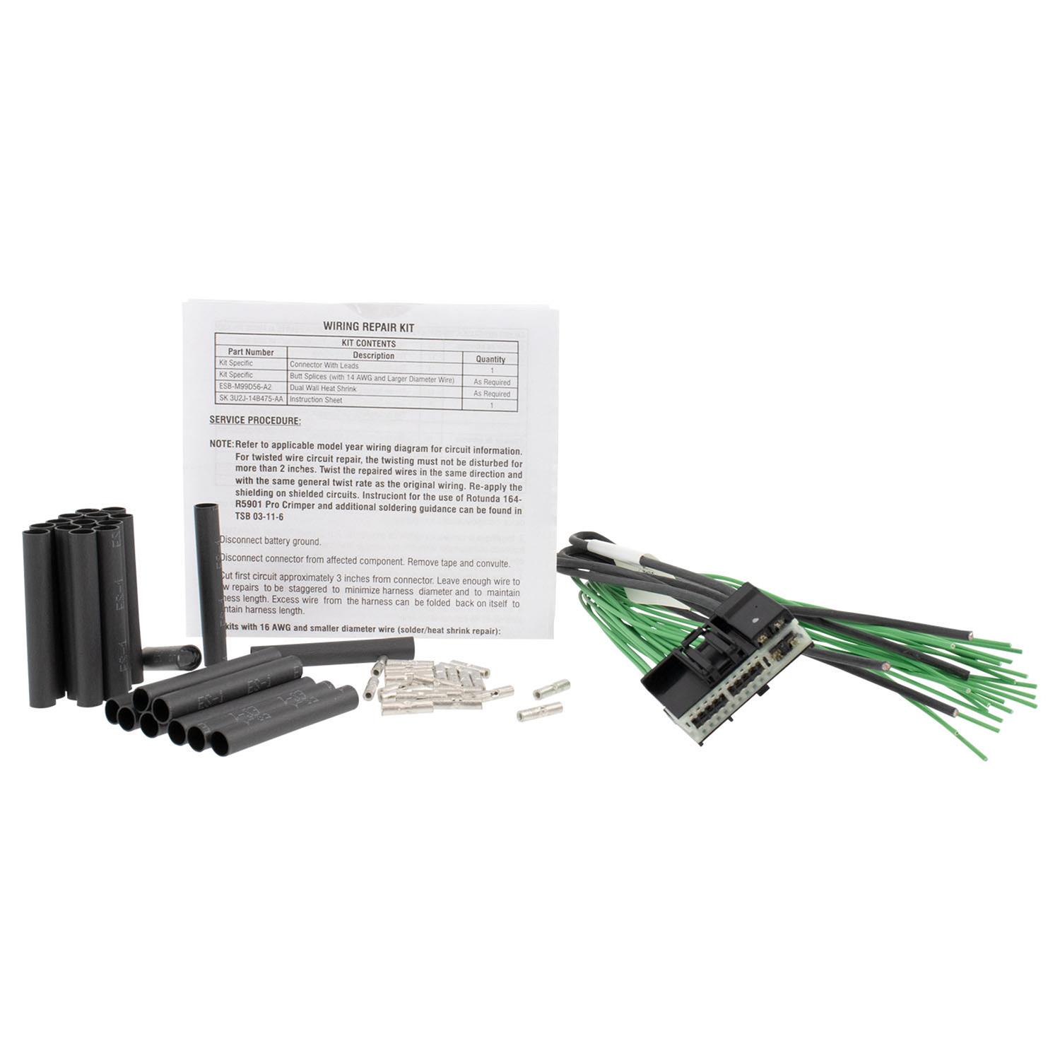 Motorcraft KU2Z14S411UA Motorcraft Wiring Connectors | Summit Racing