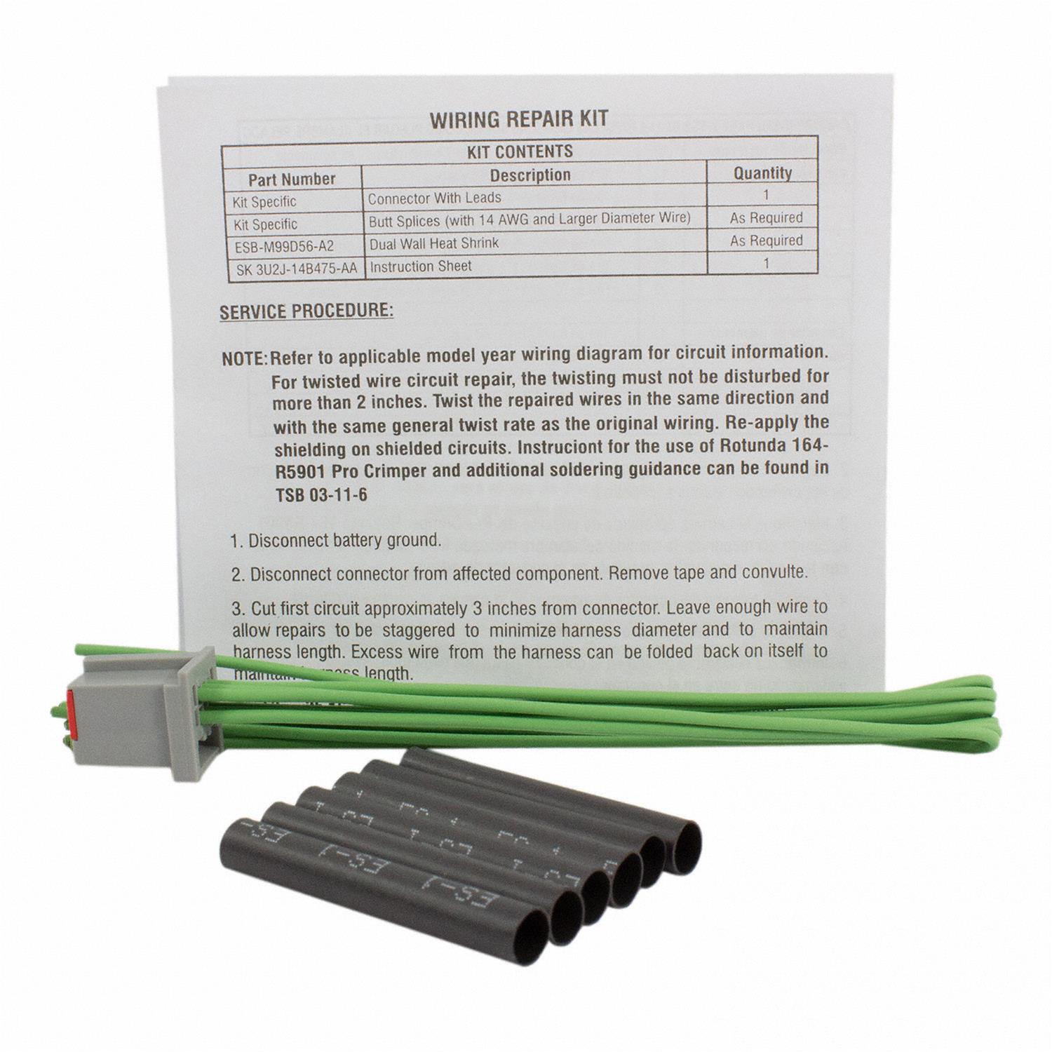 Motorcraft 8U2Z14S411XA Motorcraft Wiring Connectors | Summit Racing