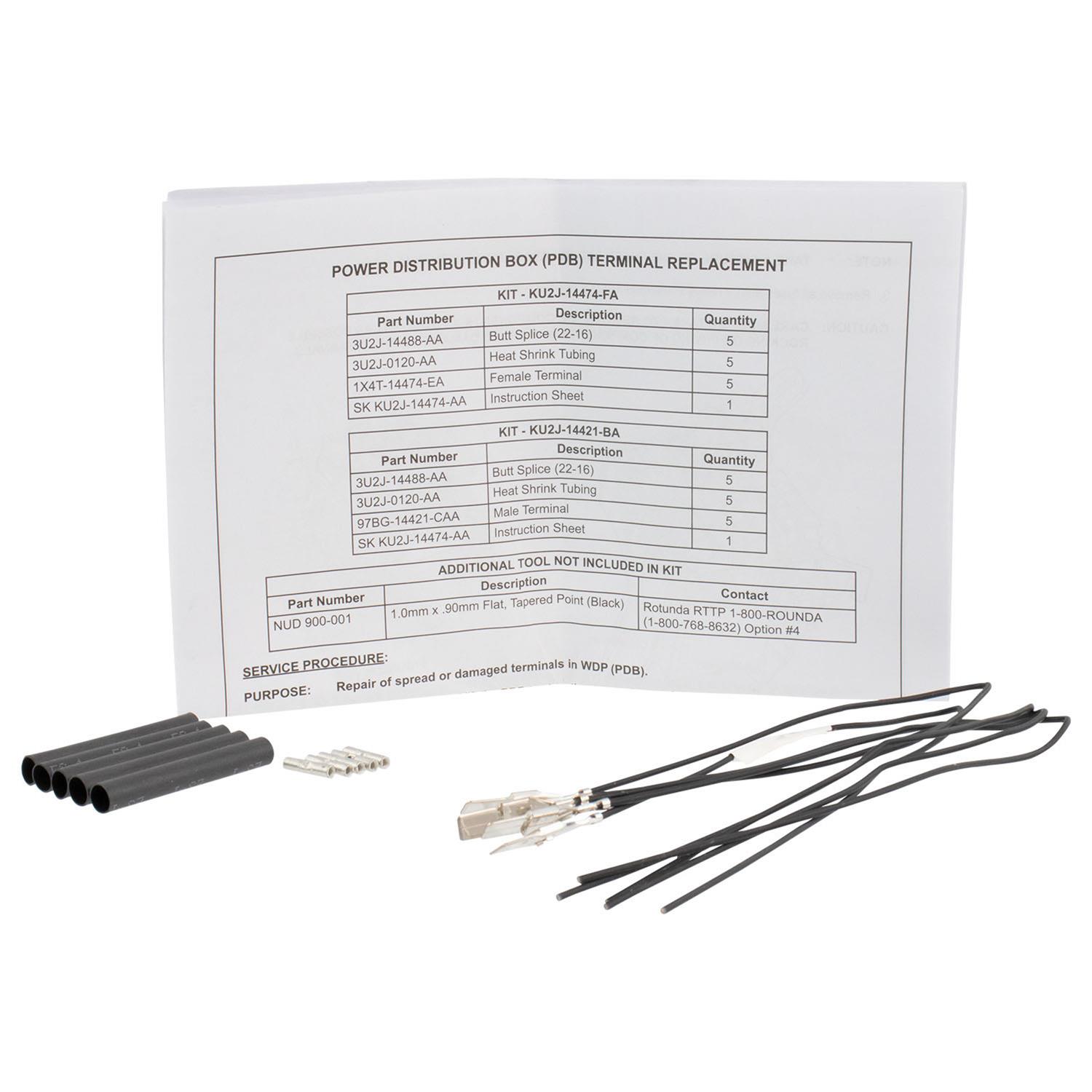 Motorcraft KU2Z14421BA Motorcraft Wiring Harnesses | Summit Racing